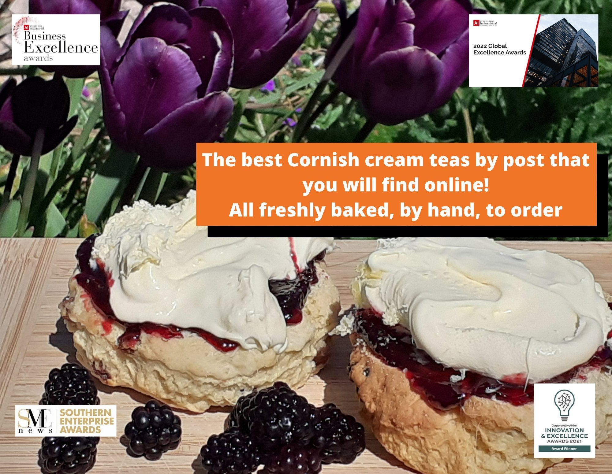 Cornish Cream Tea By post | Afternoon Tea delivery - Cornish Scone ...