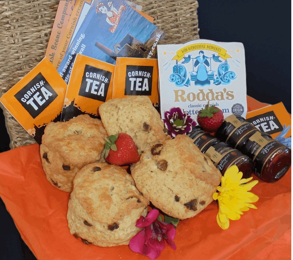 Hampers | Cornish Scone Hampers | Cream Tea Hampers – The Cornish Scone ...