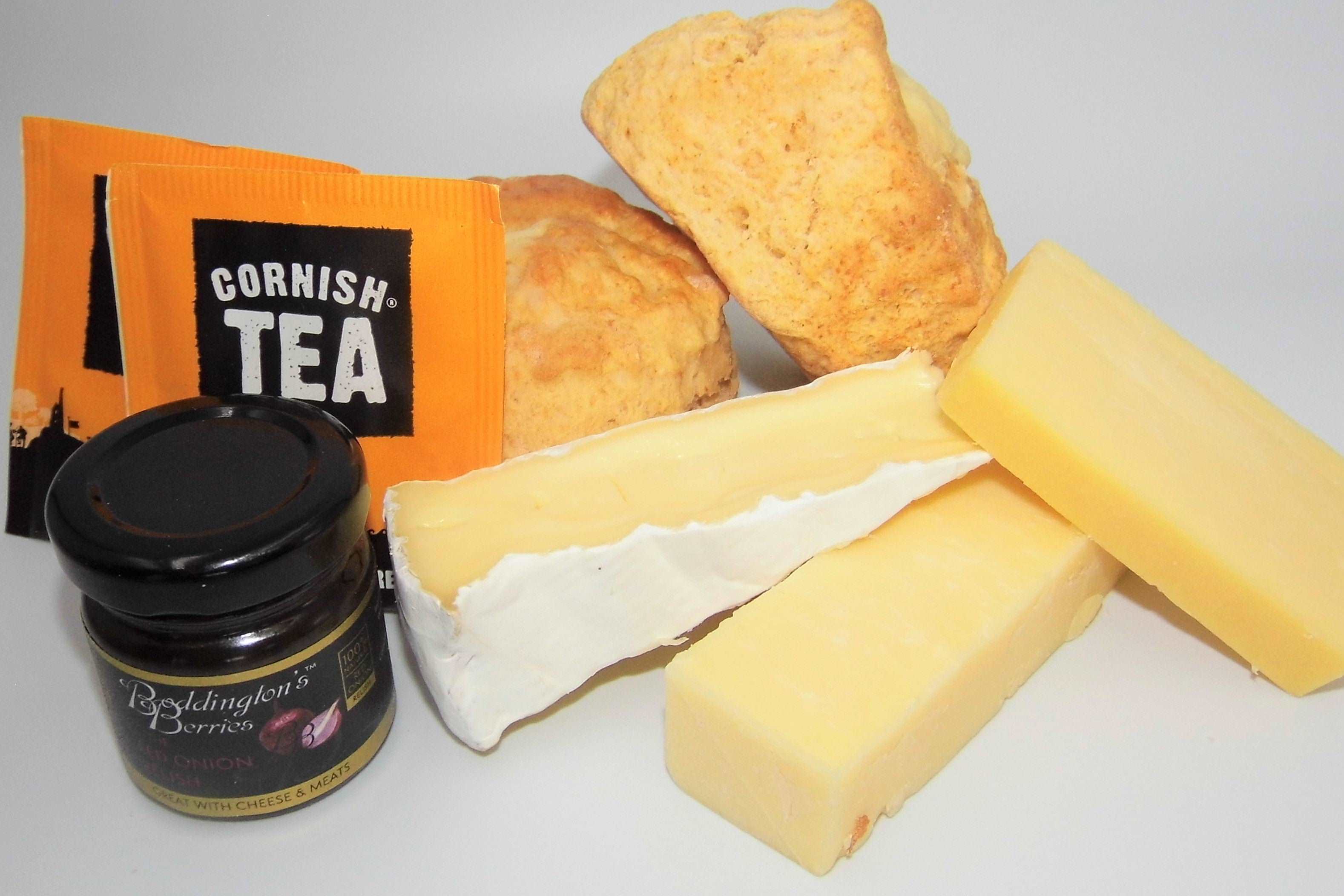 Savoury Cornish Afternoon Tea for 1 by post