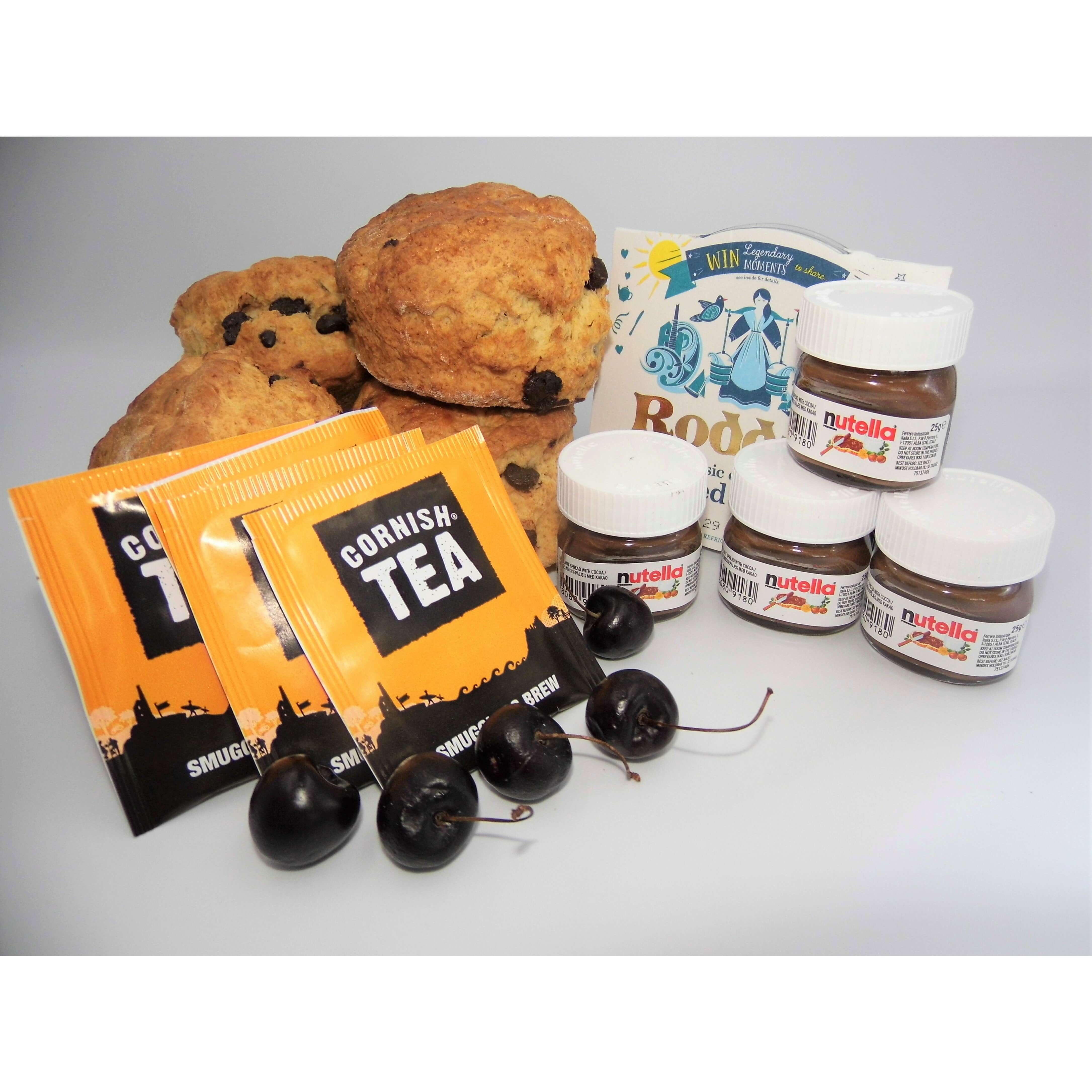 Cherry Chocolate Cream Tea for 2